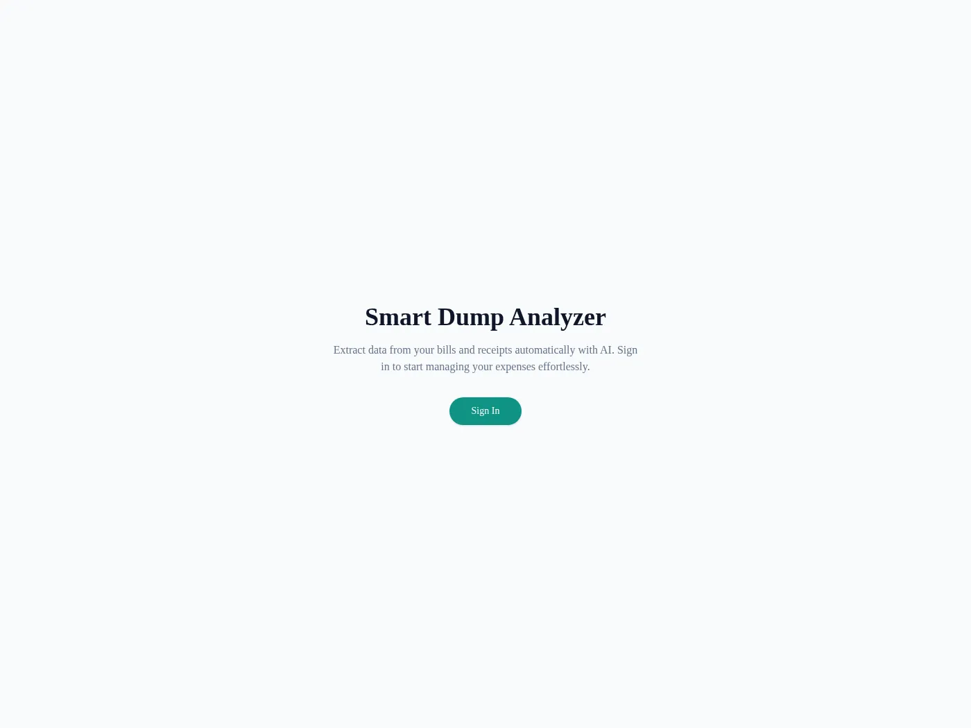 Smart Dump Analyzer