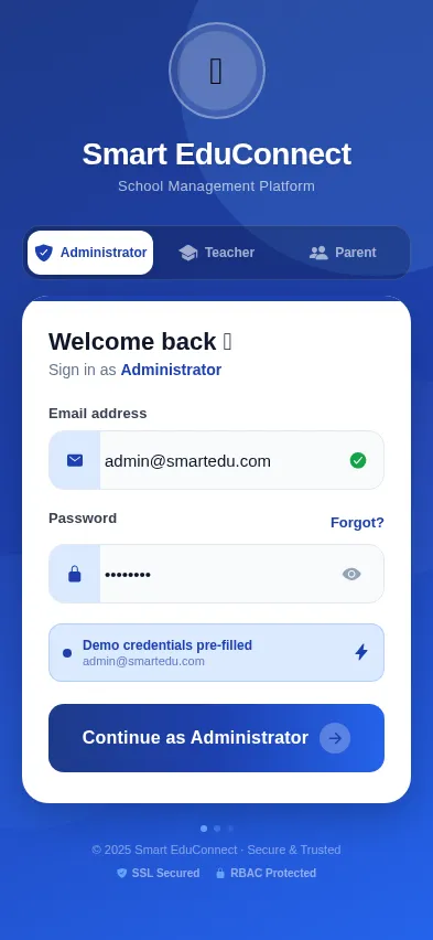 Smart EduConnect ERP