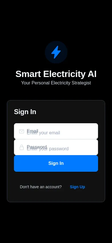 Smart Electricity AI