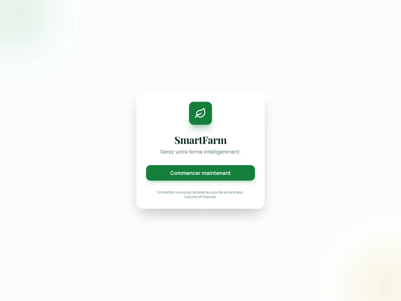 Smart Farm Manager