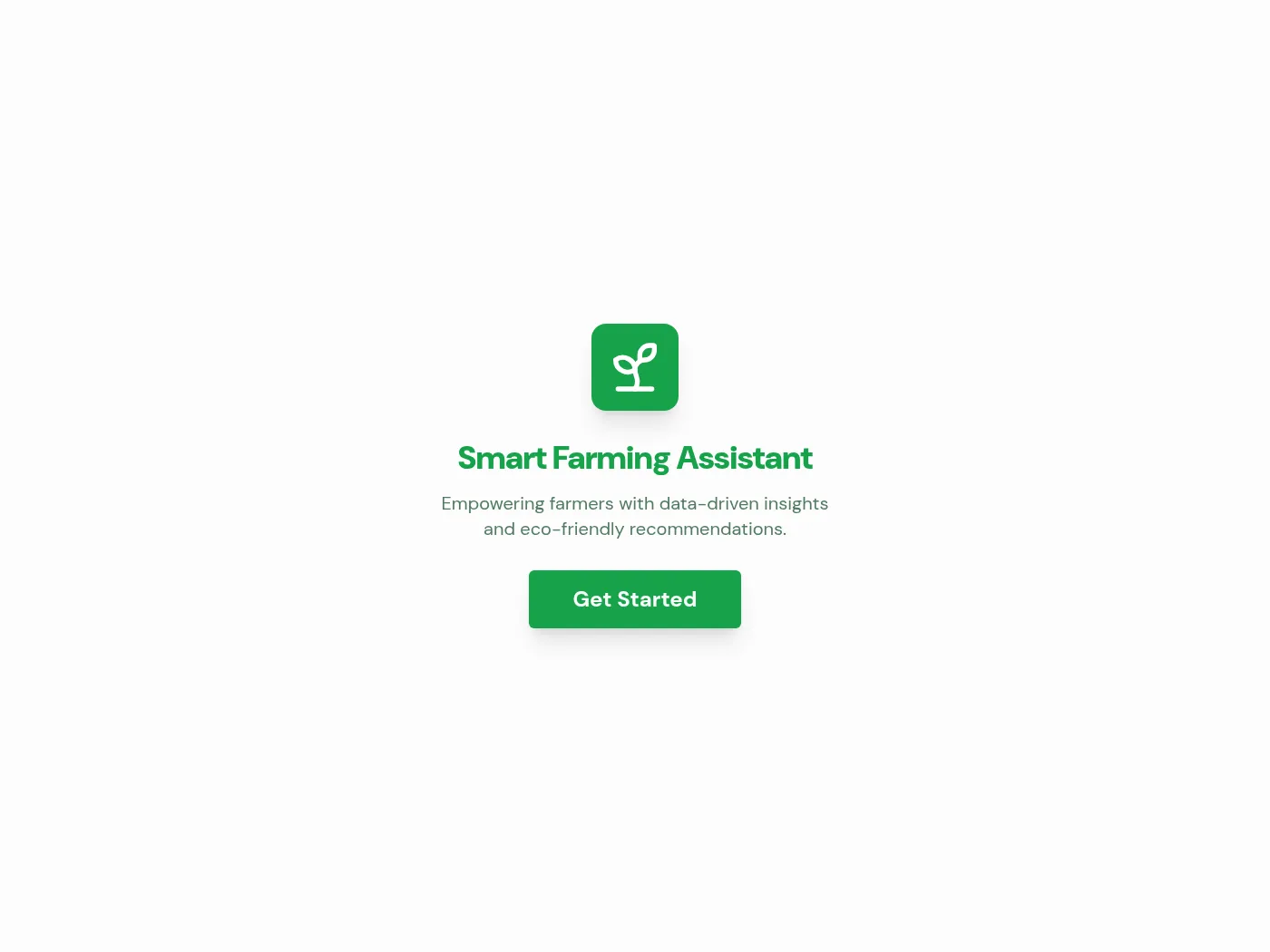Smart Farming Assistant