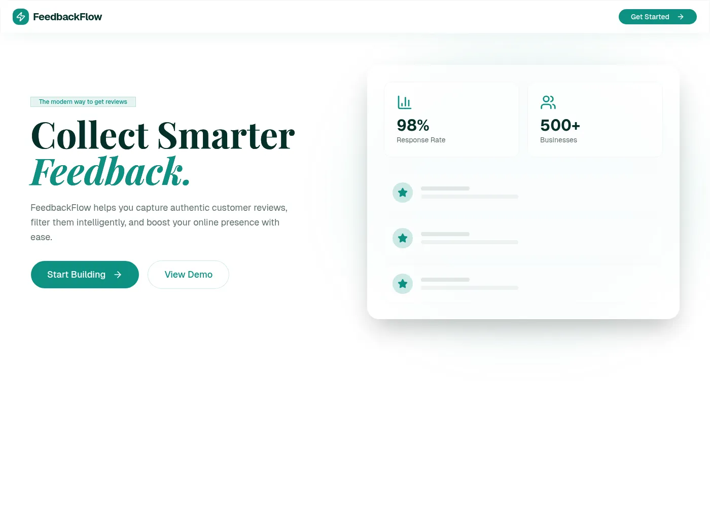Smart Feedback Collector