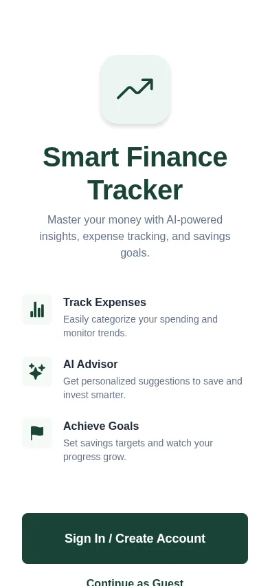 Smart Finance Tracker