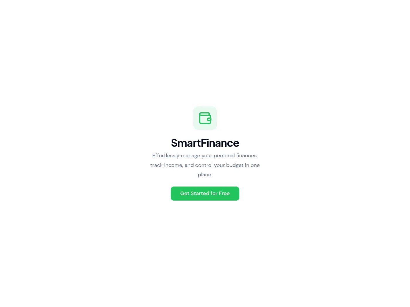 Smart Finance Tracker