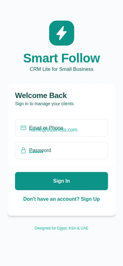 Smart Follow CRM Lite