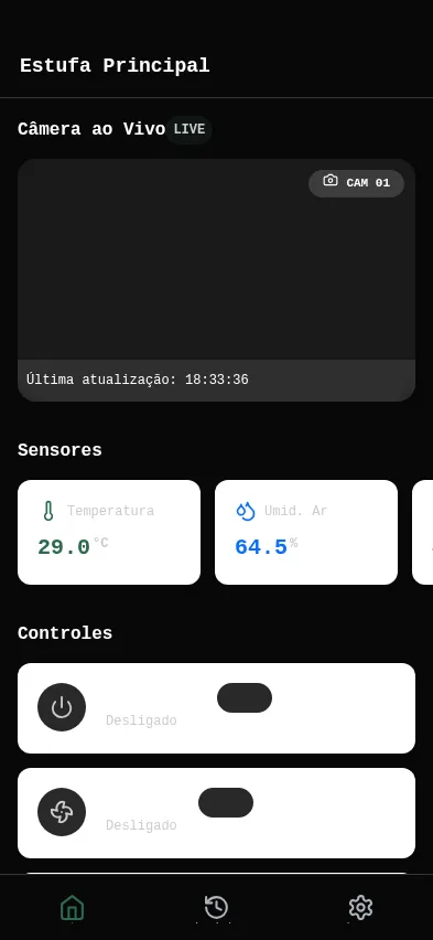 Smart Greenhouse App