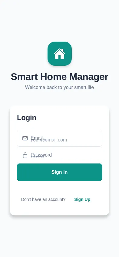 Smart Home Life Manager