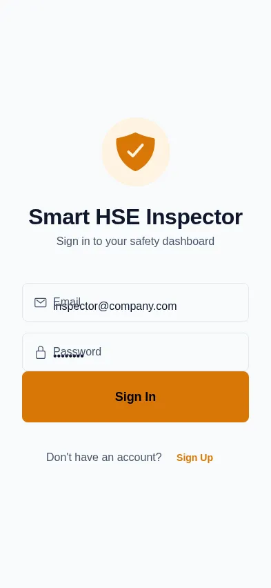 Smart HSE Inspector