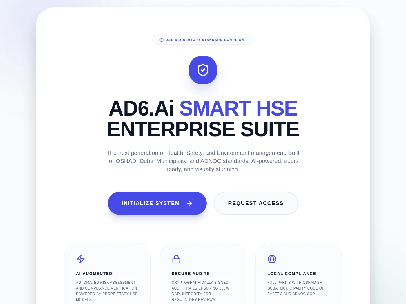 AD6.Ai Smart HSE Suite