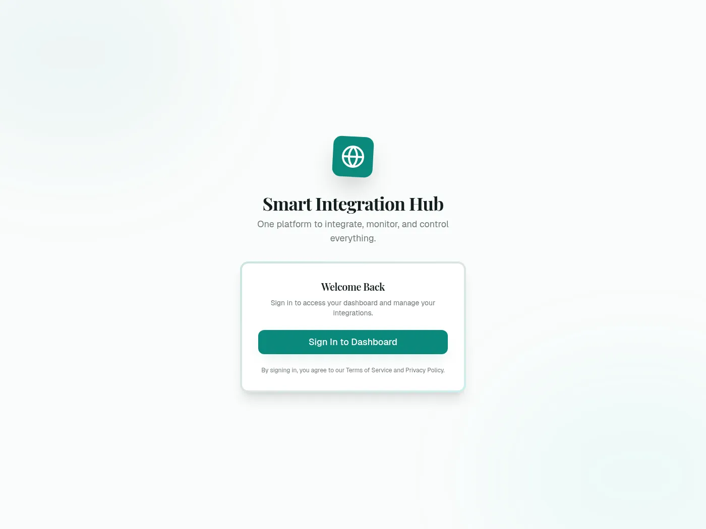 Smart Integration Hub