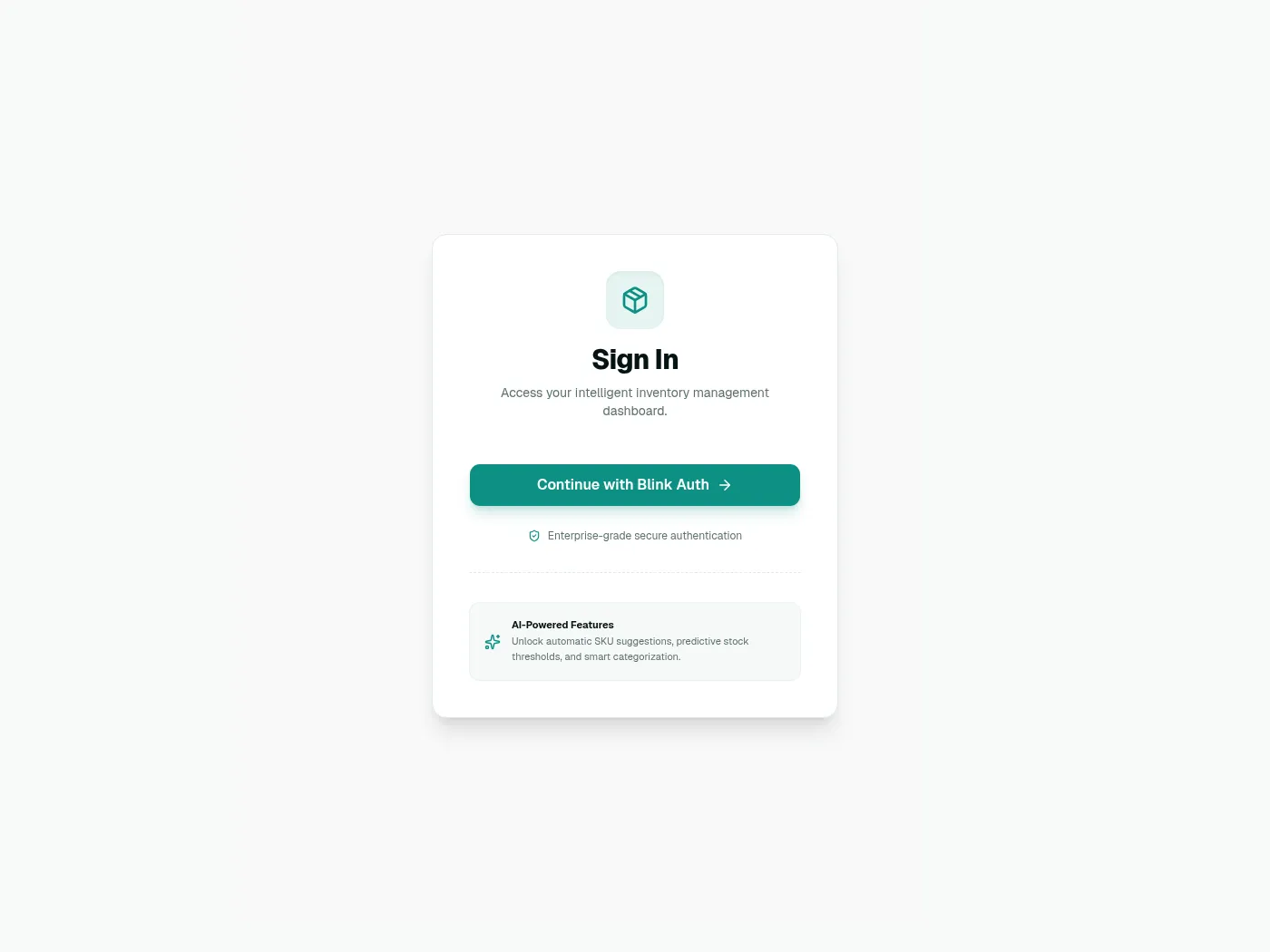 SmartStock Dashboard