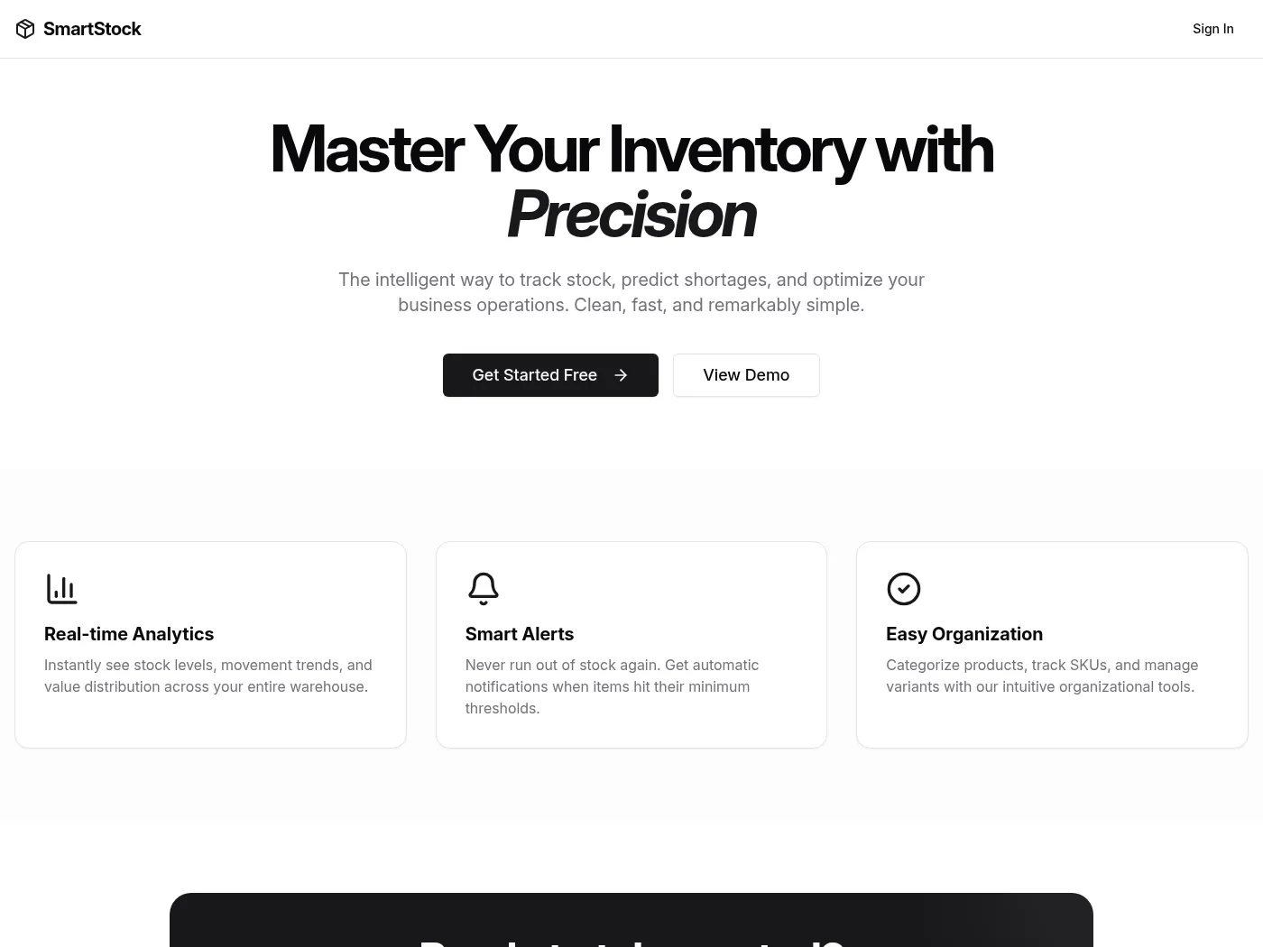 SmartStock Manager