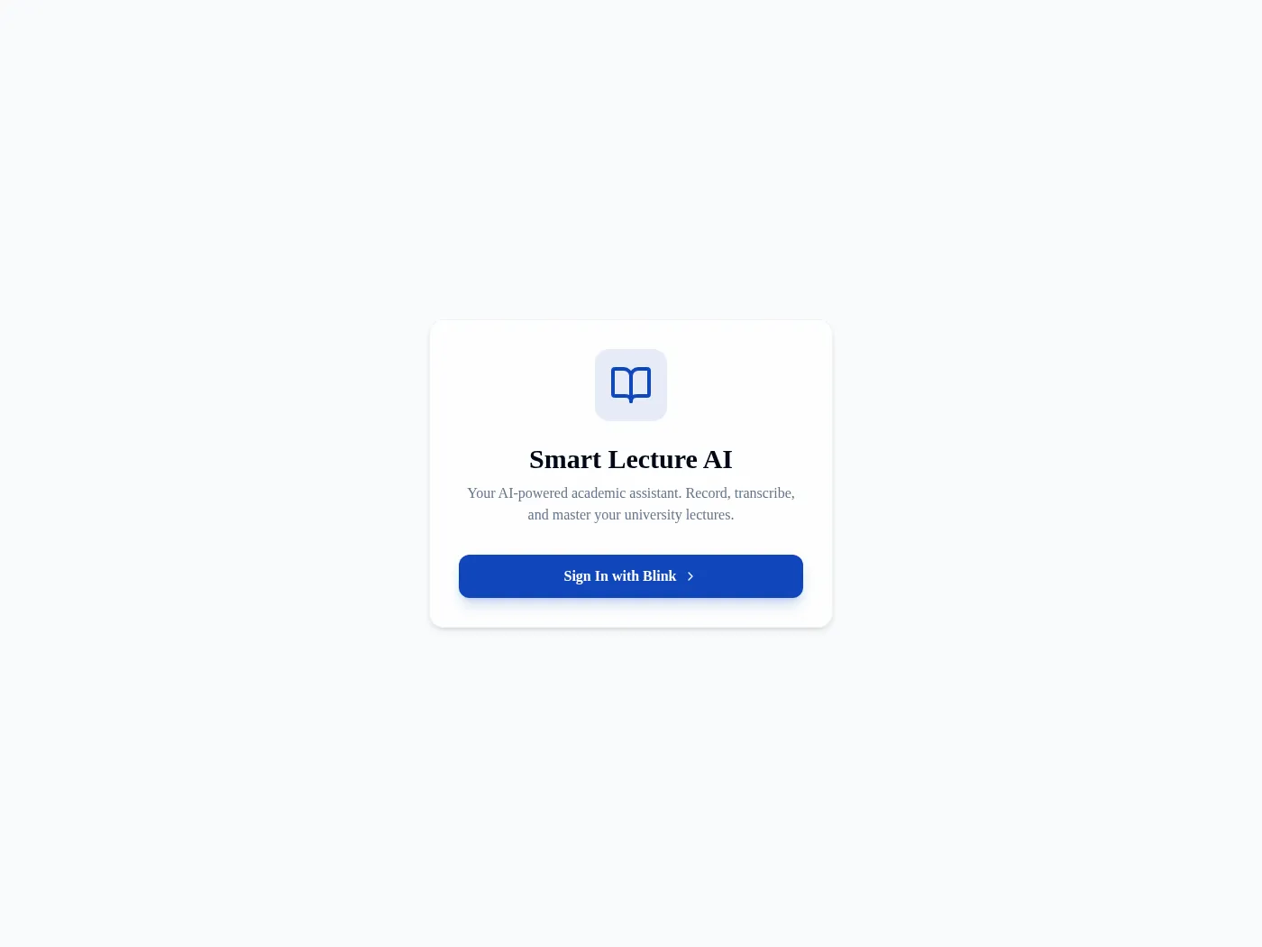 Smart Lecture AI