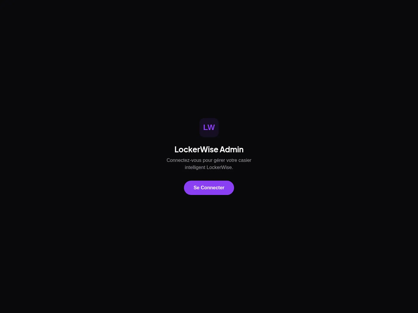 Smart Locker Admin App