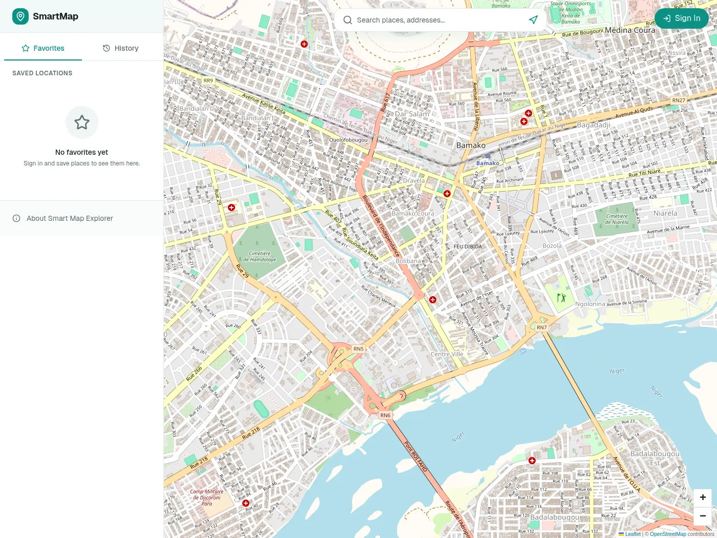 Smart Map Explorer