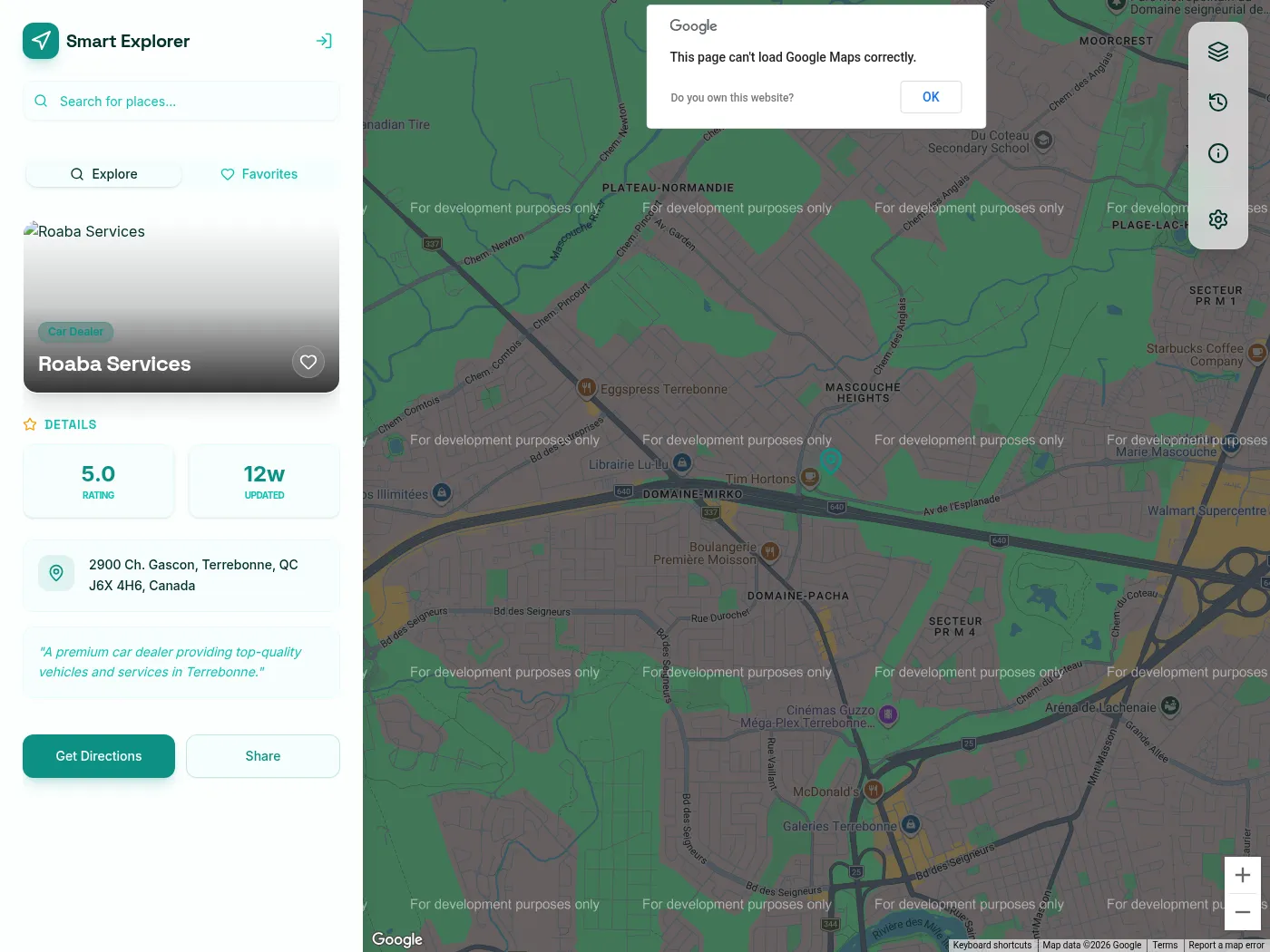 Smart Map Explorer