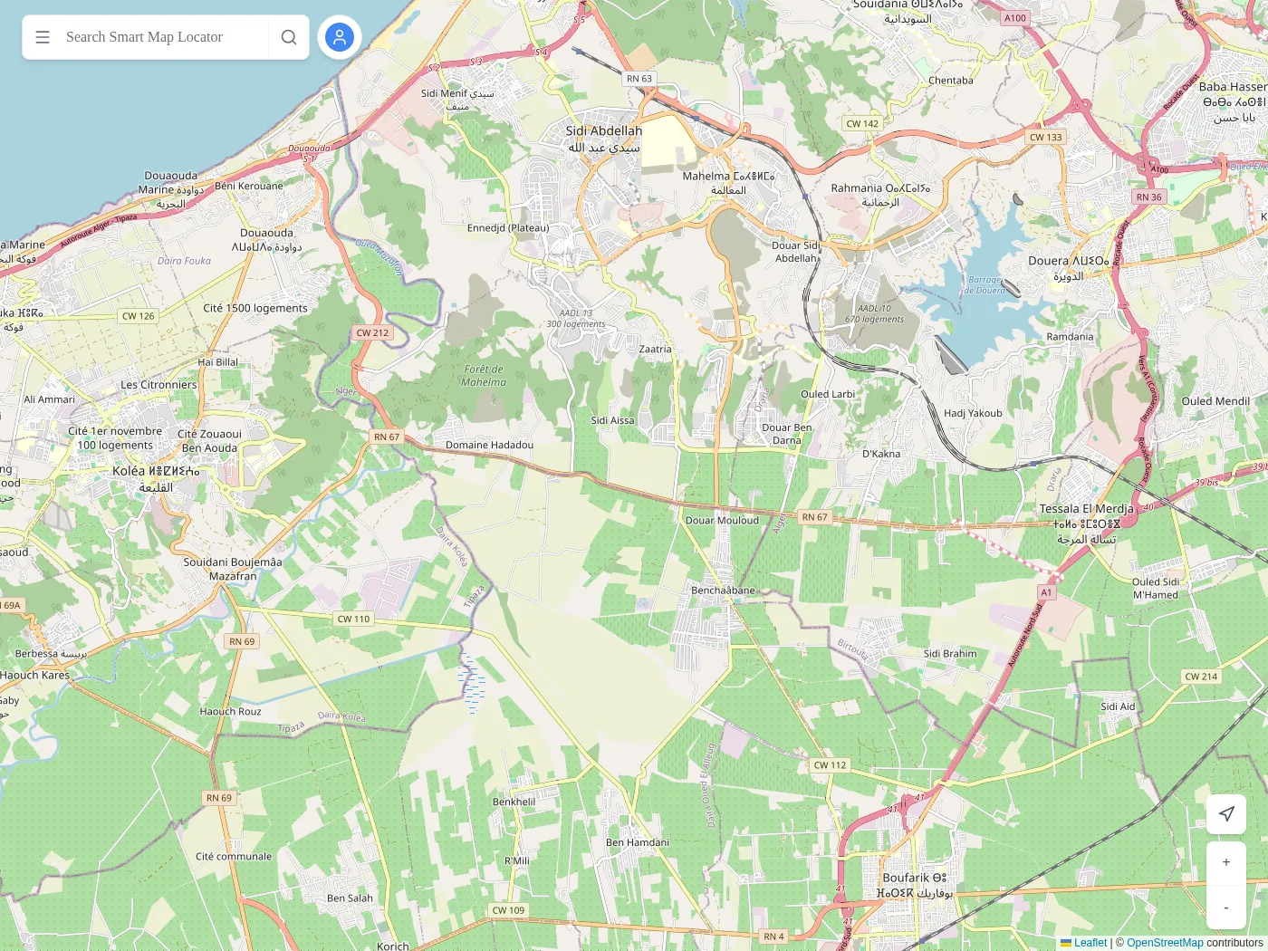 Smart Map Locator