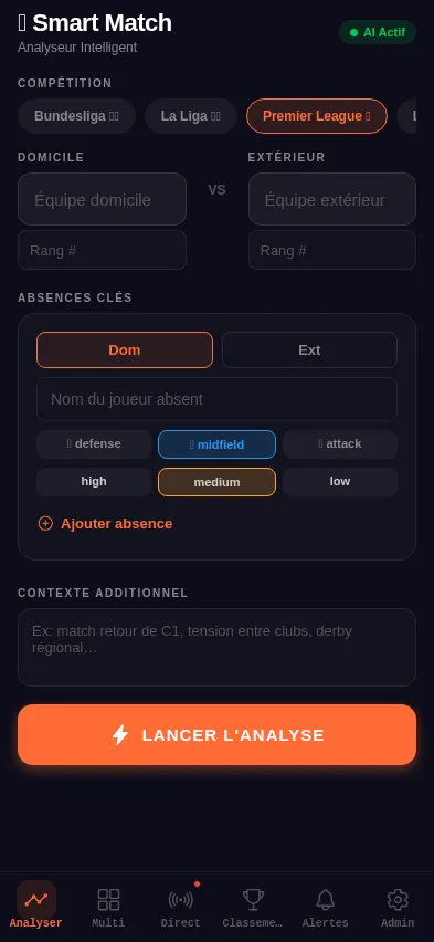 Smart Match Analyzer