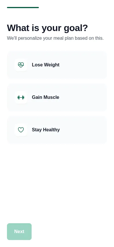 Smart Meal Planner