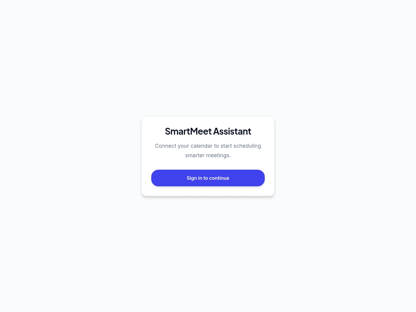 Smart Meet Assistant
