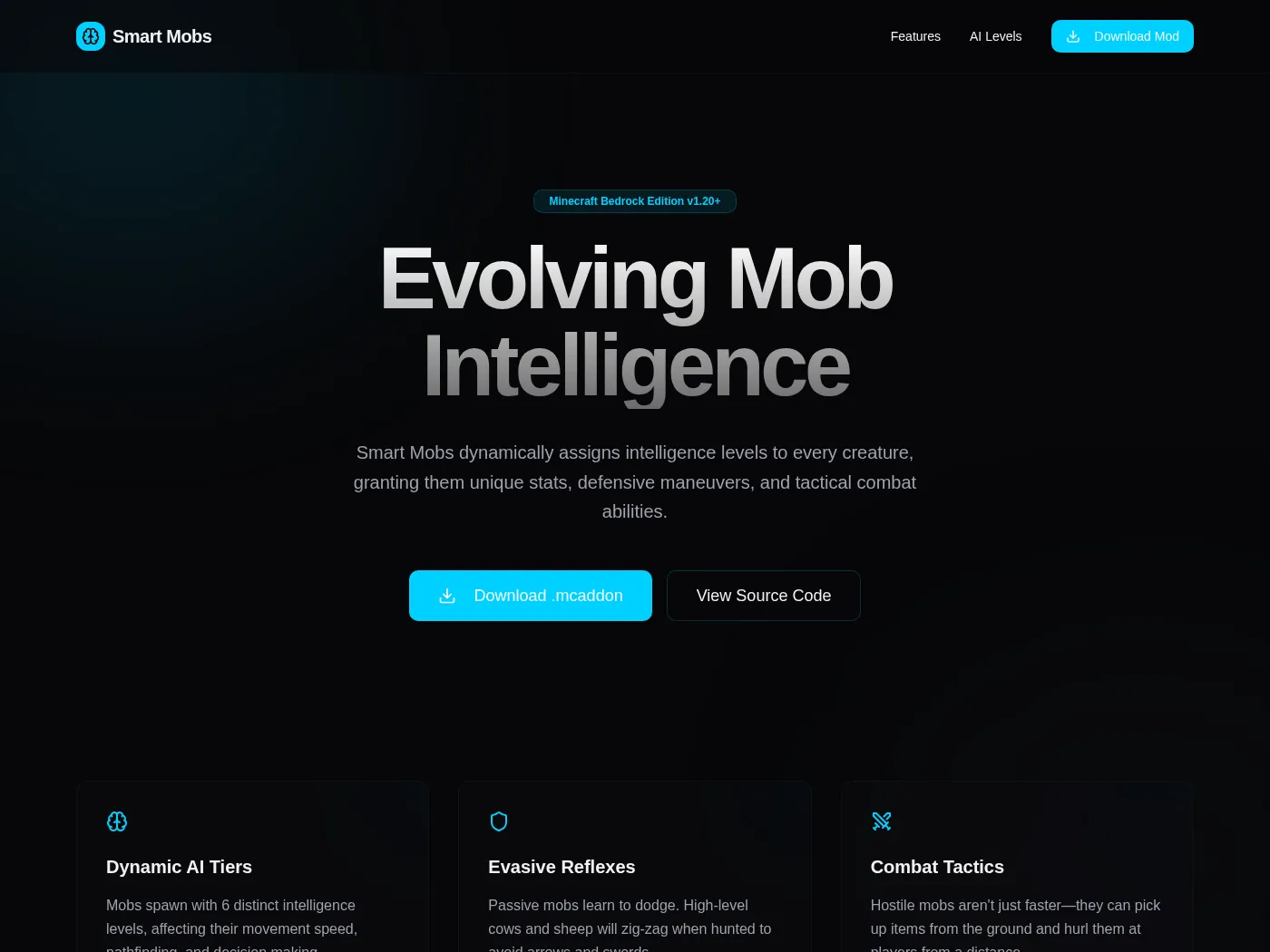 Smart Mobs Mod