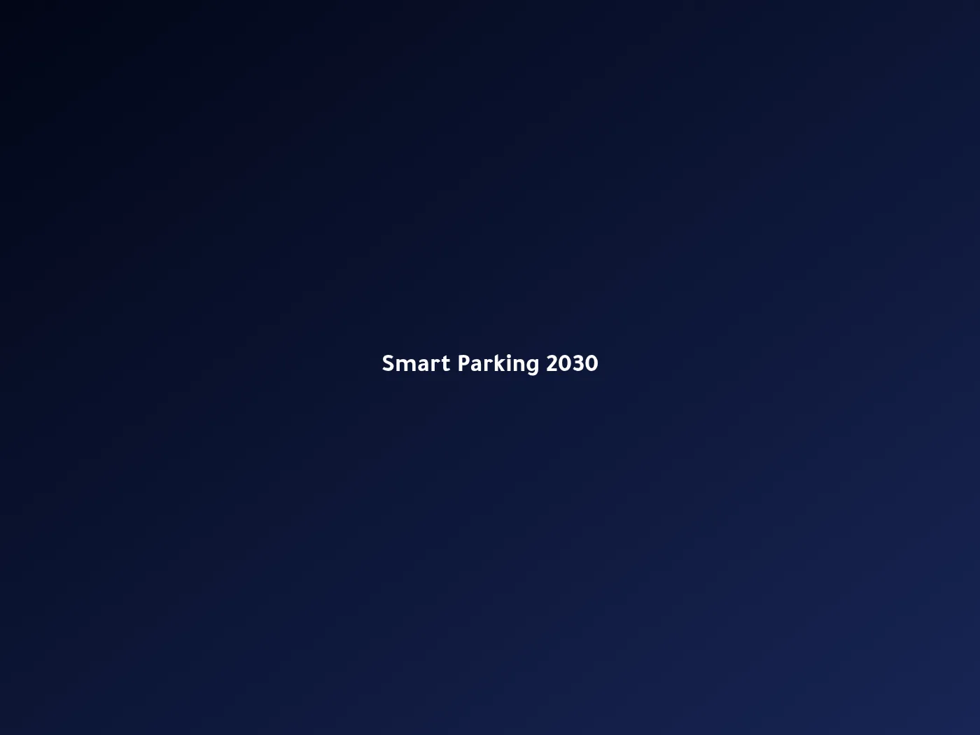 Smart Parking Futuro