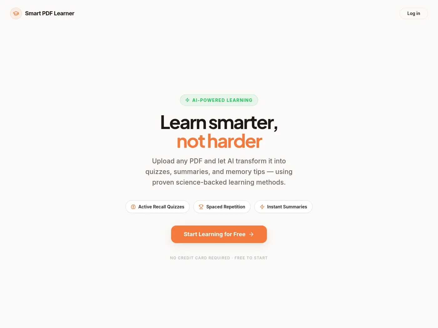 Smart PDF Learner