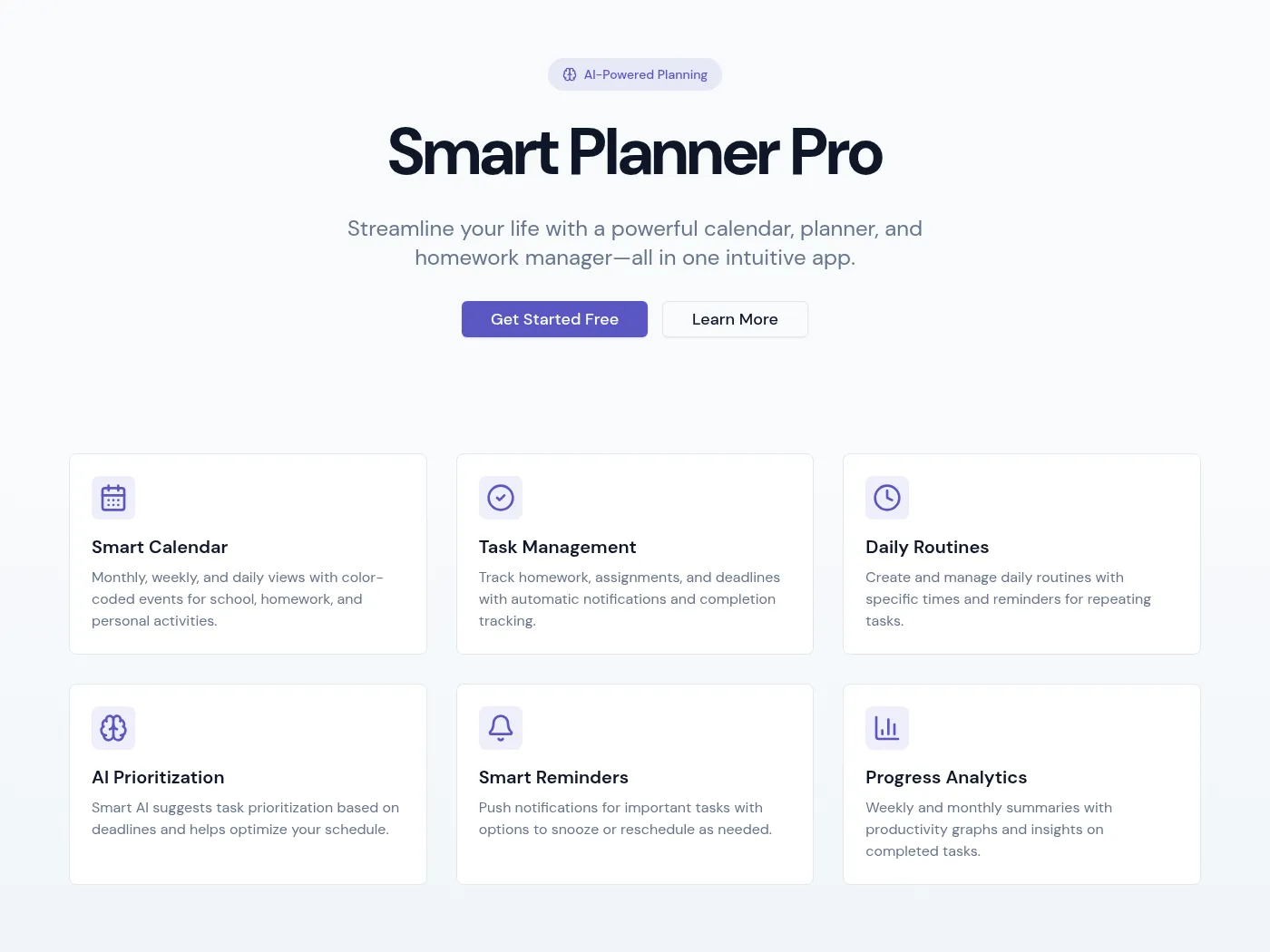 Smart Planner Pro