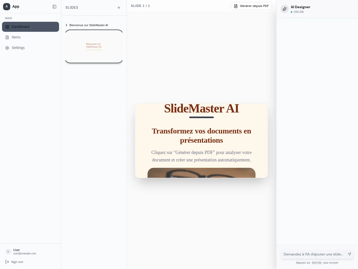 Smart Presentation Maker