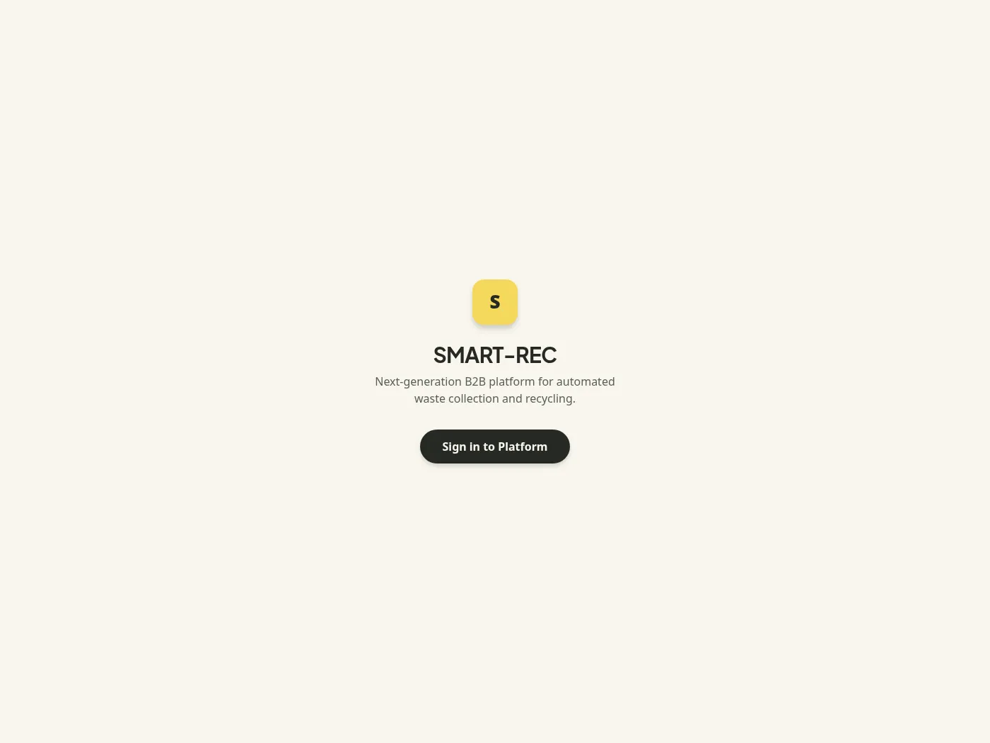 SMART-REC Platform