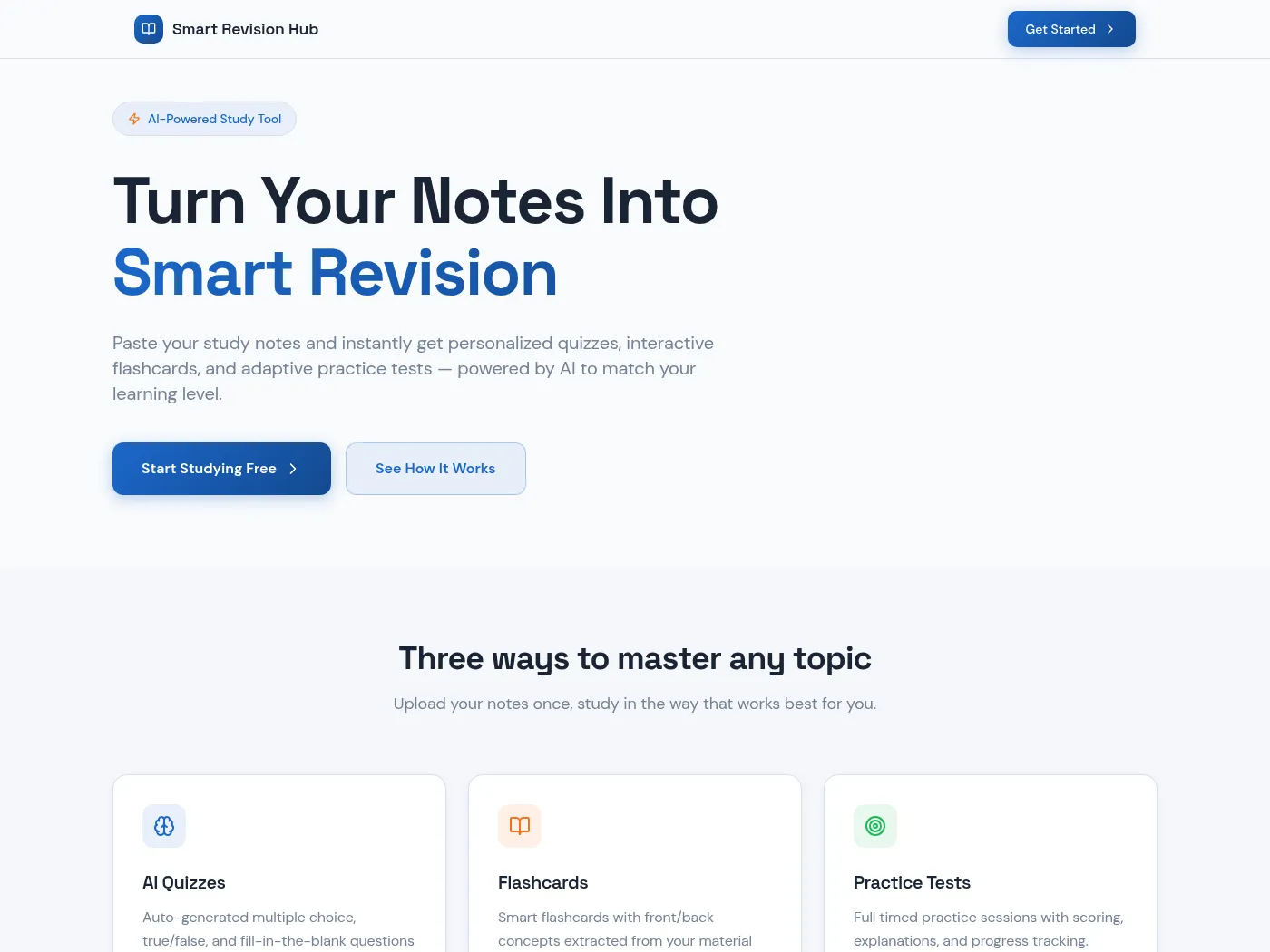 Smart Revision Hub