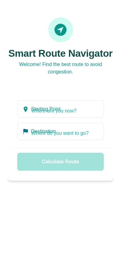 Smart Route Navigator