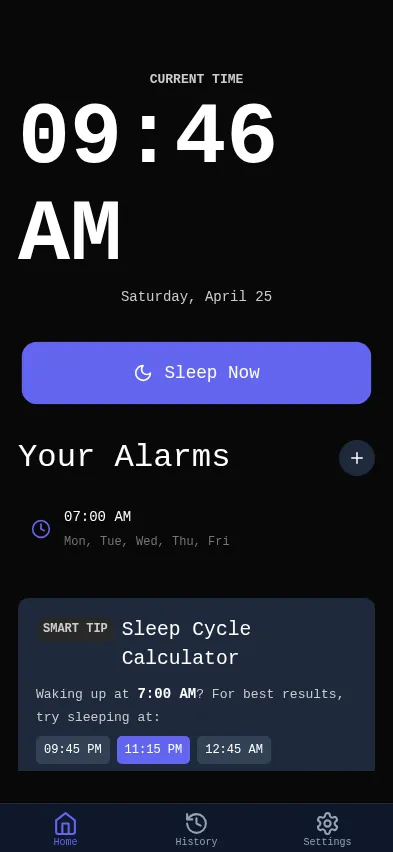 Smart Sleep Alarm