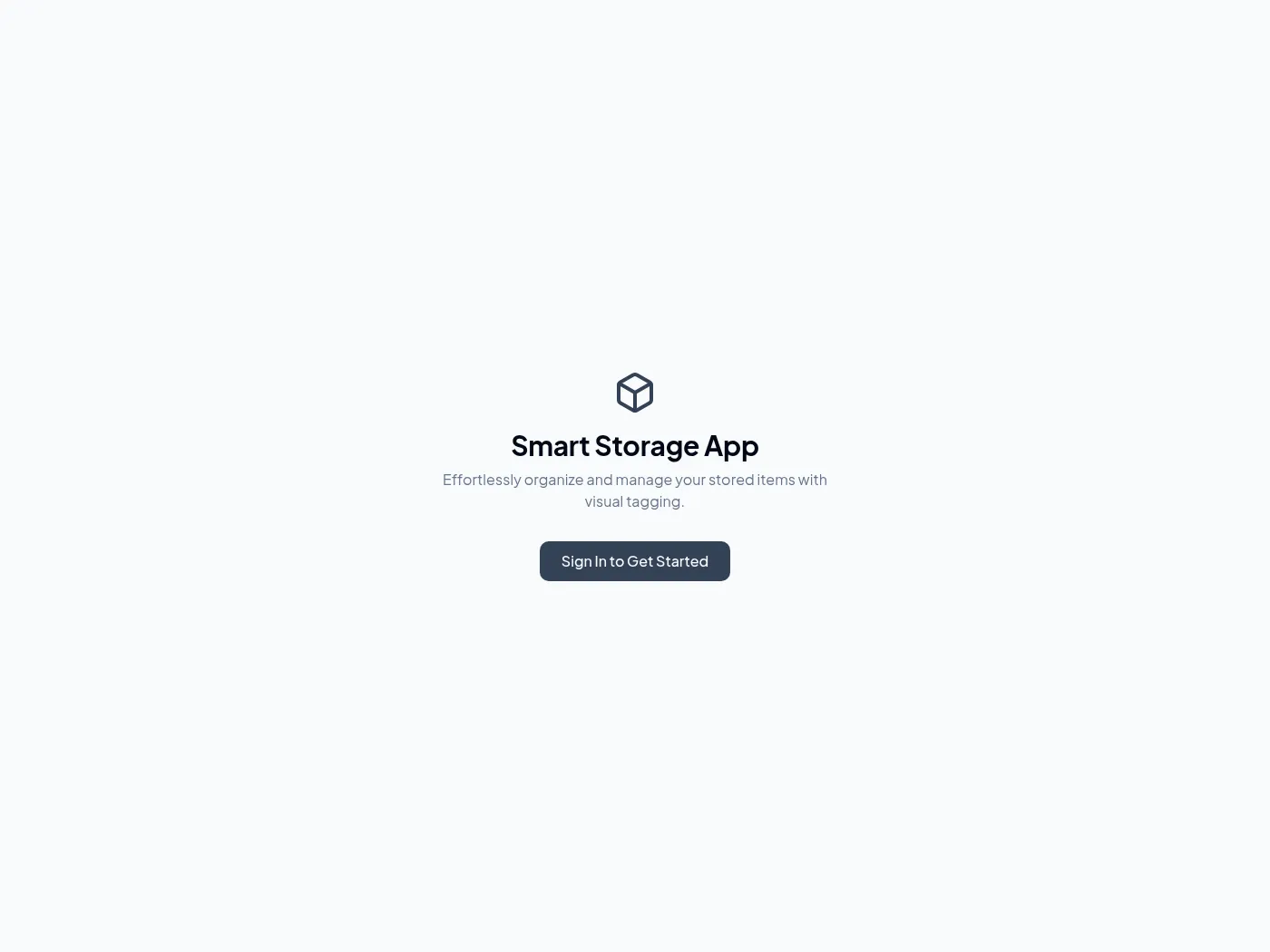 Smart Storage App