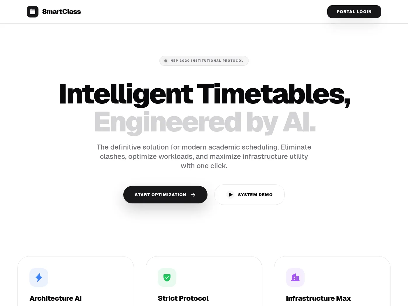 SmartClass Scheduler