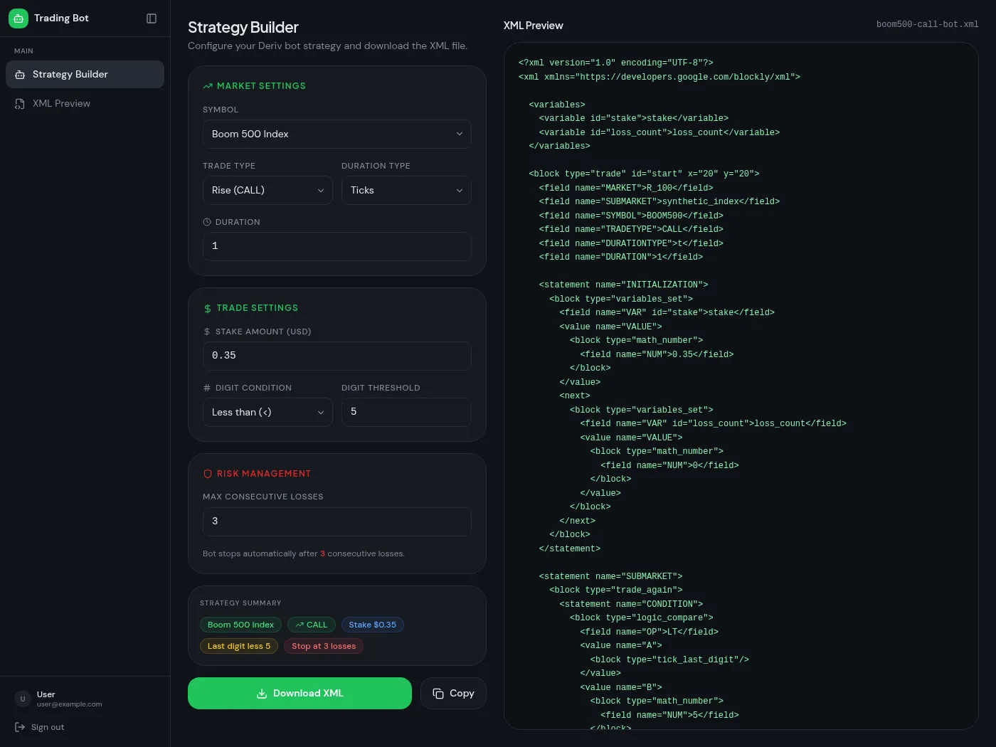 Smart Trading Bot
