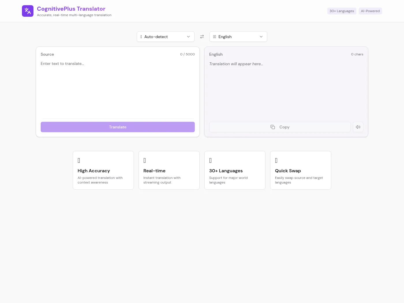 CognitivePlus Translator