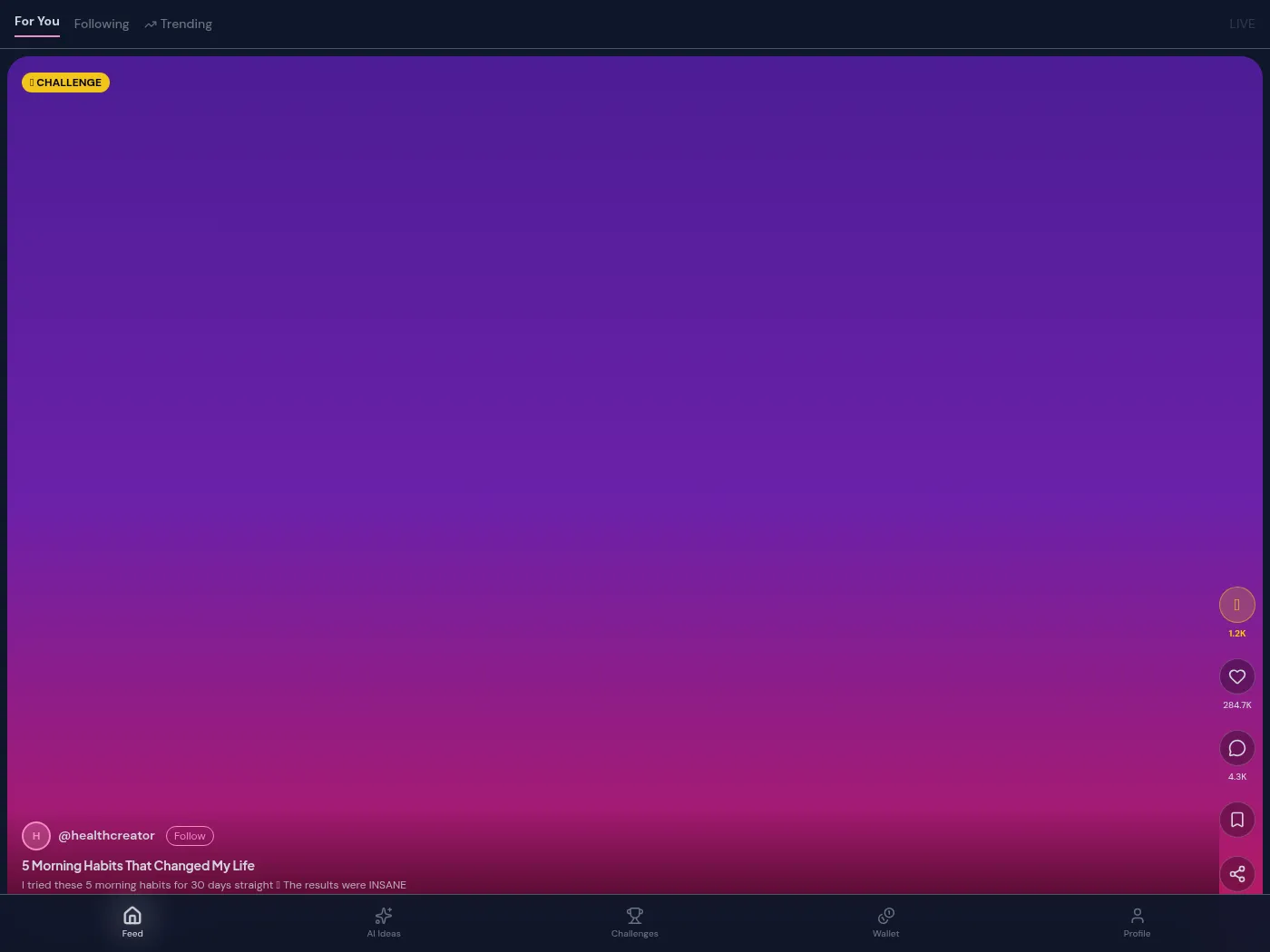 Smart Short Video App
