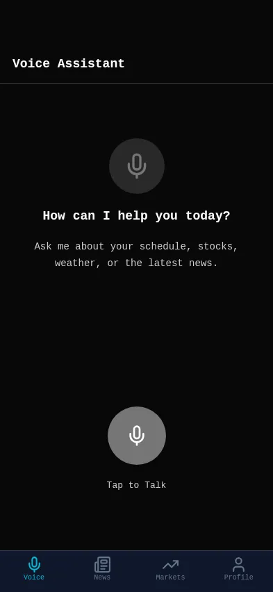 SmartVoice AI Assistant