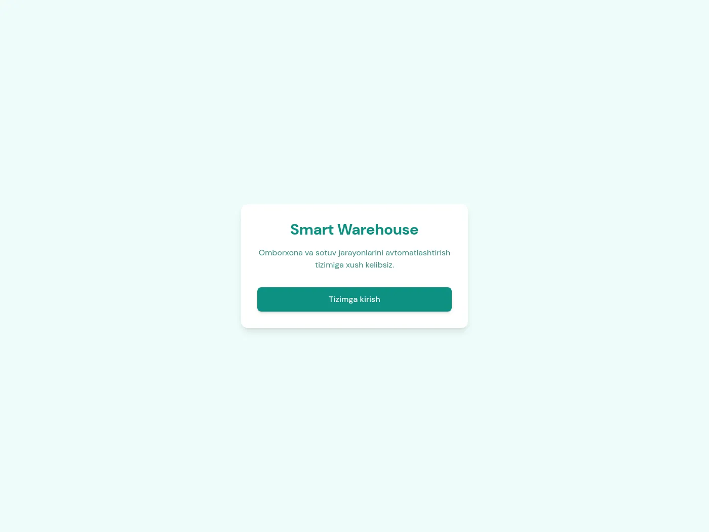 Smart Warehouse Suite