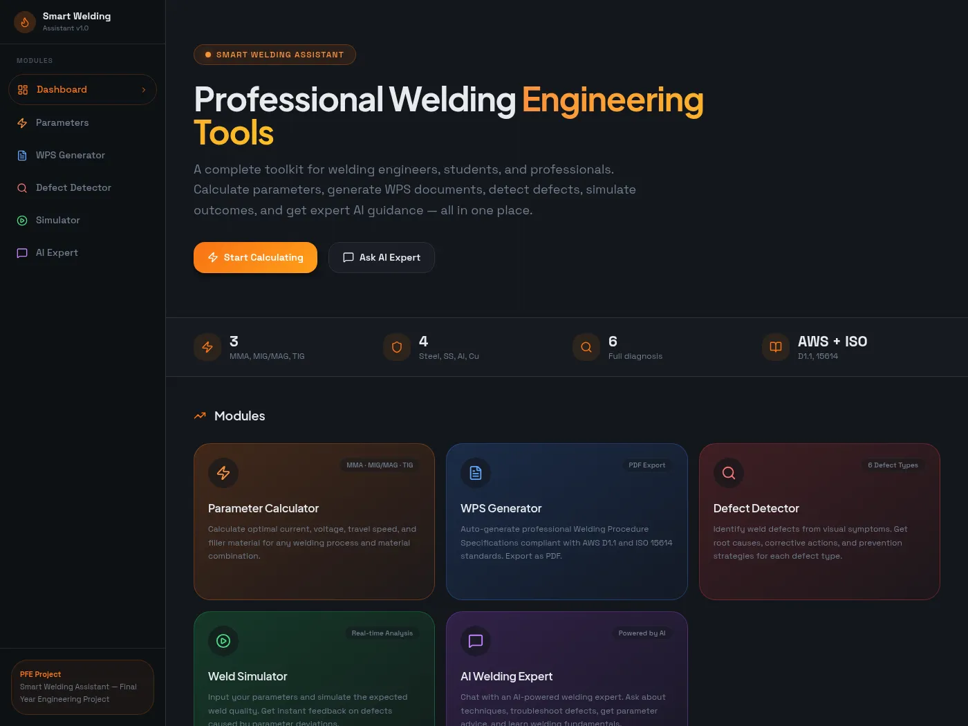 Smart Welding Assistant