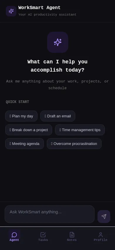 WorkSmart Agent
