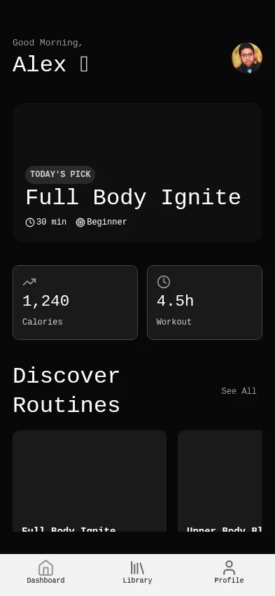 Smart Workout Planner