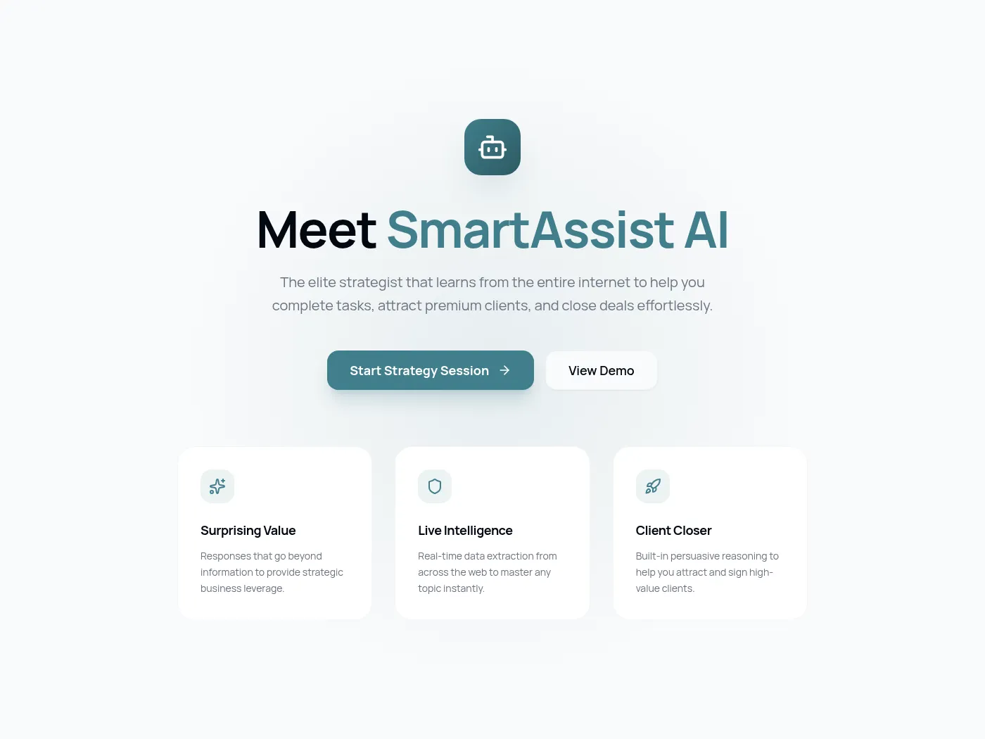 SmartAssist AI Chatbot