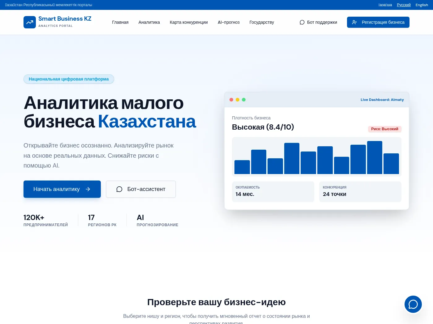 Smart Business KZ Portal