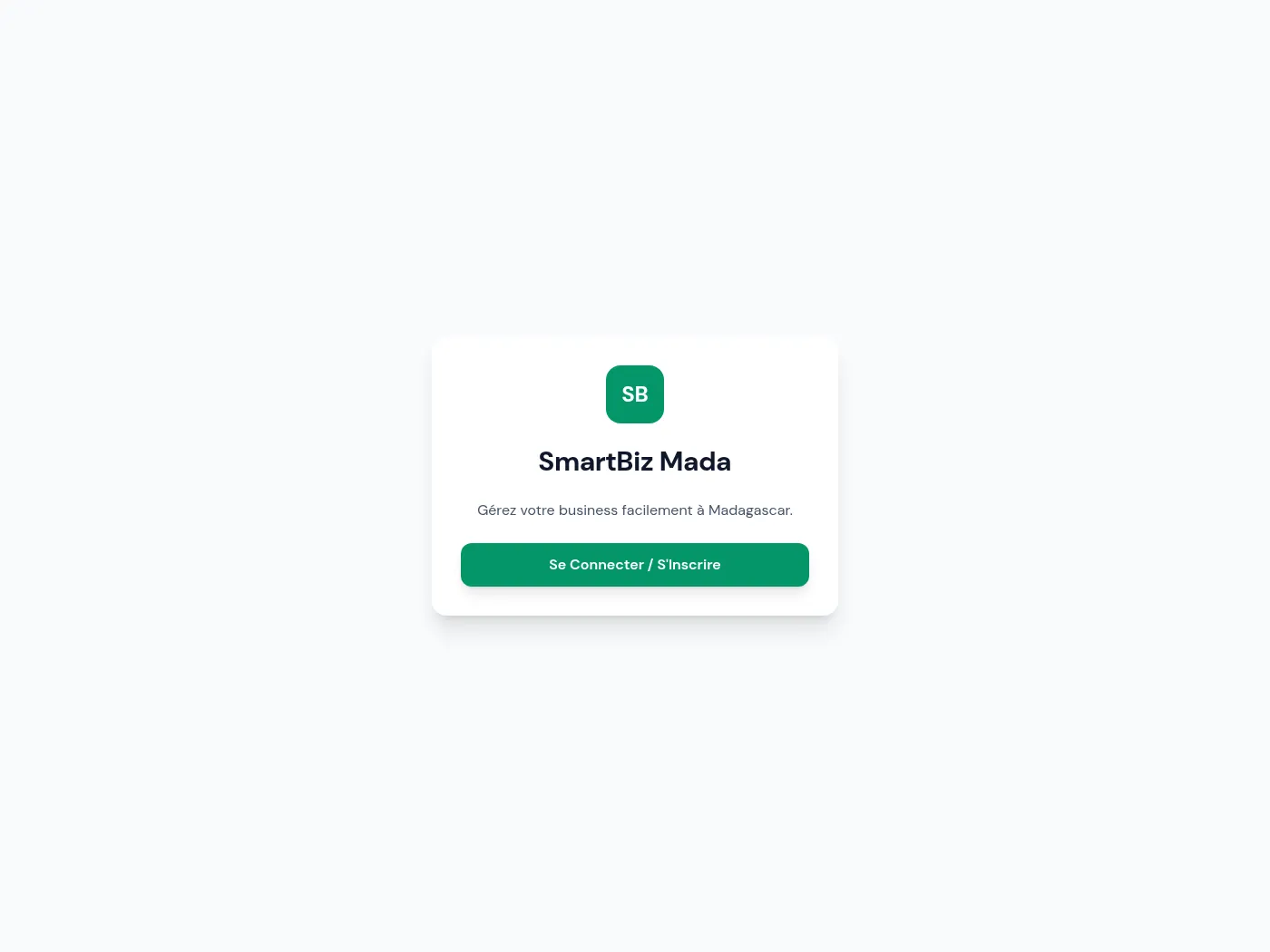 SmartBiz Mada Platform