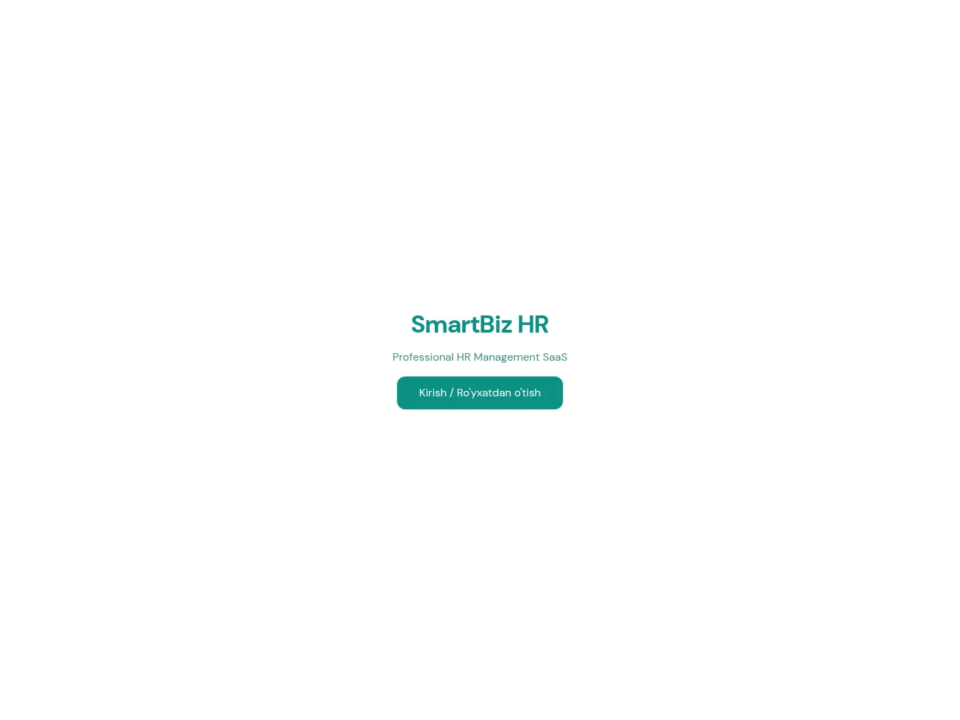 SmartBiz SaaS Upgrade