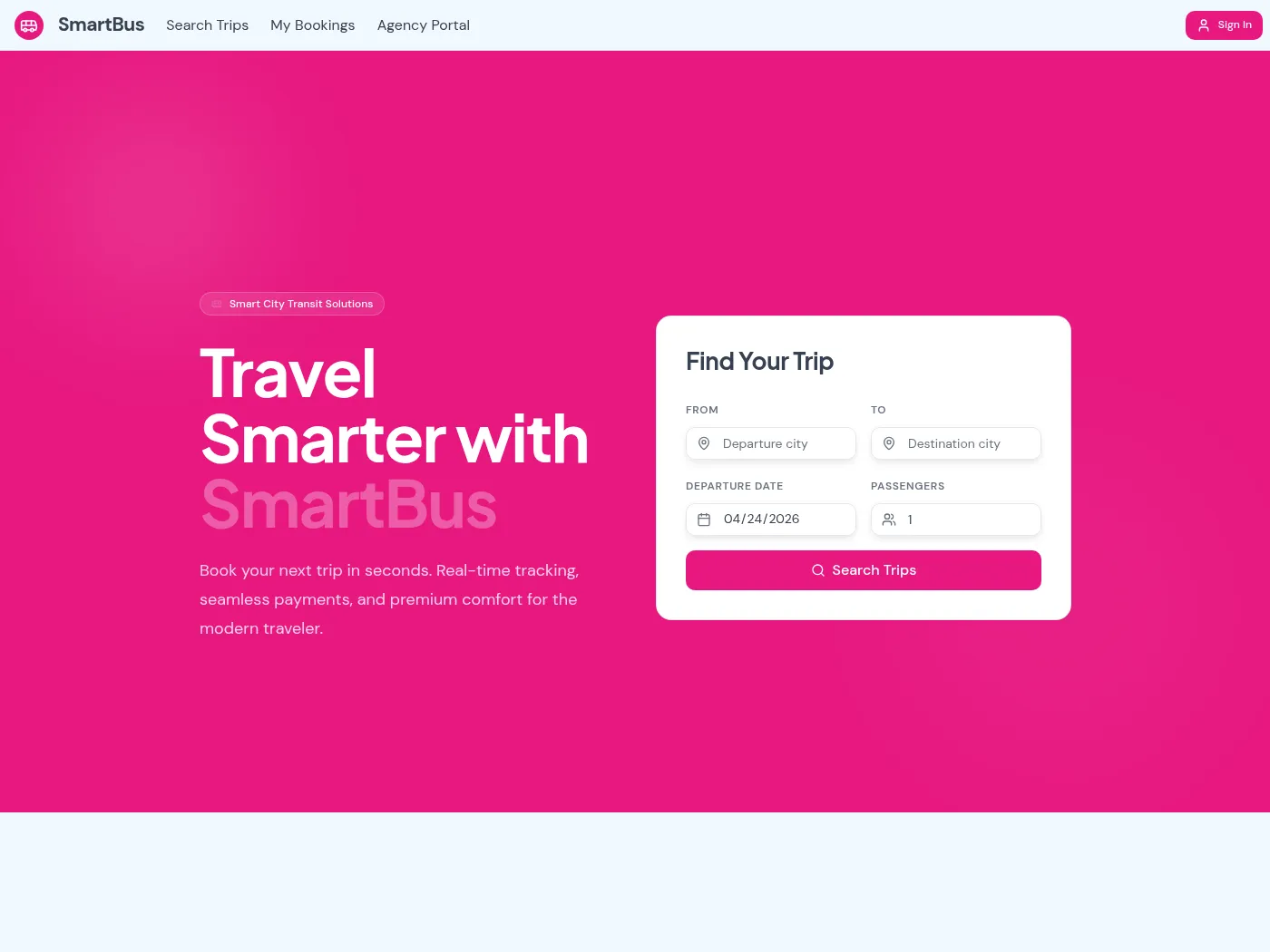 SmartBus Booking Suite