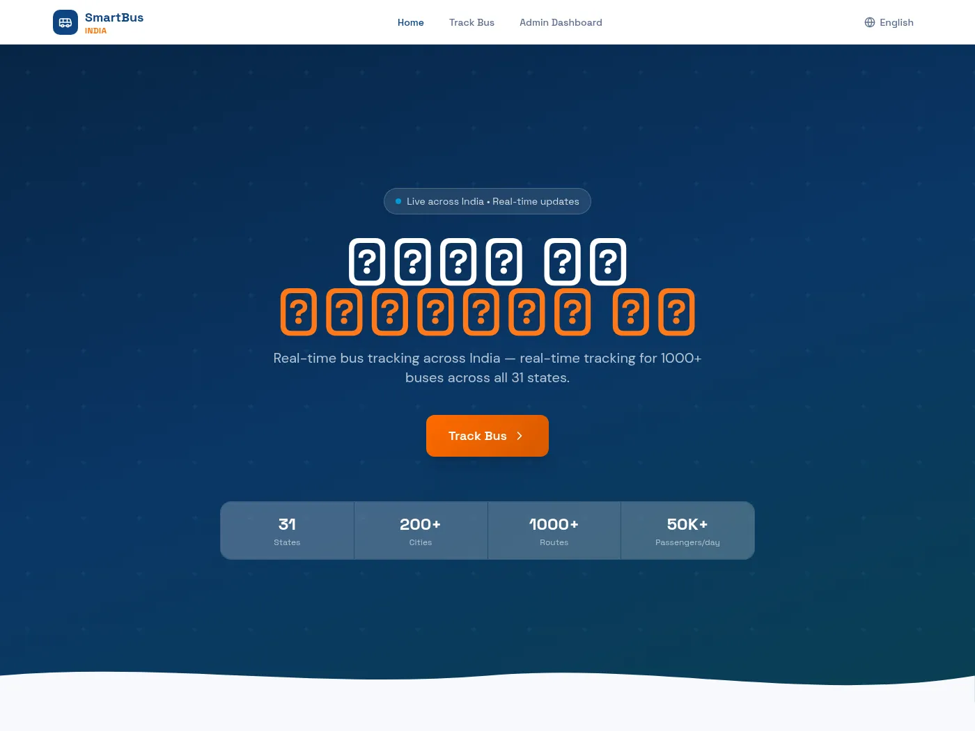 SmartBus India Platform