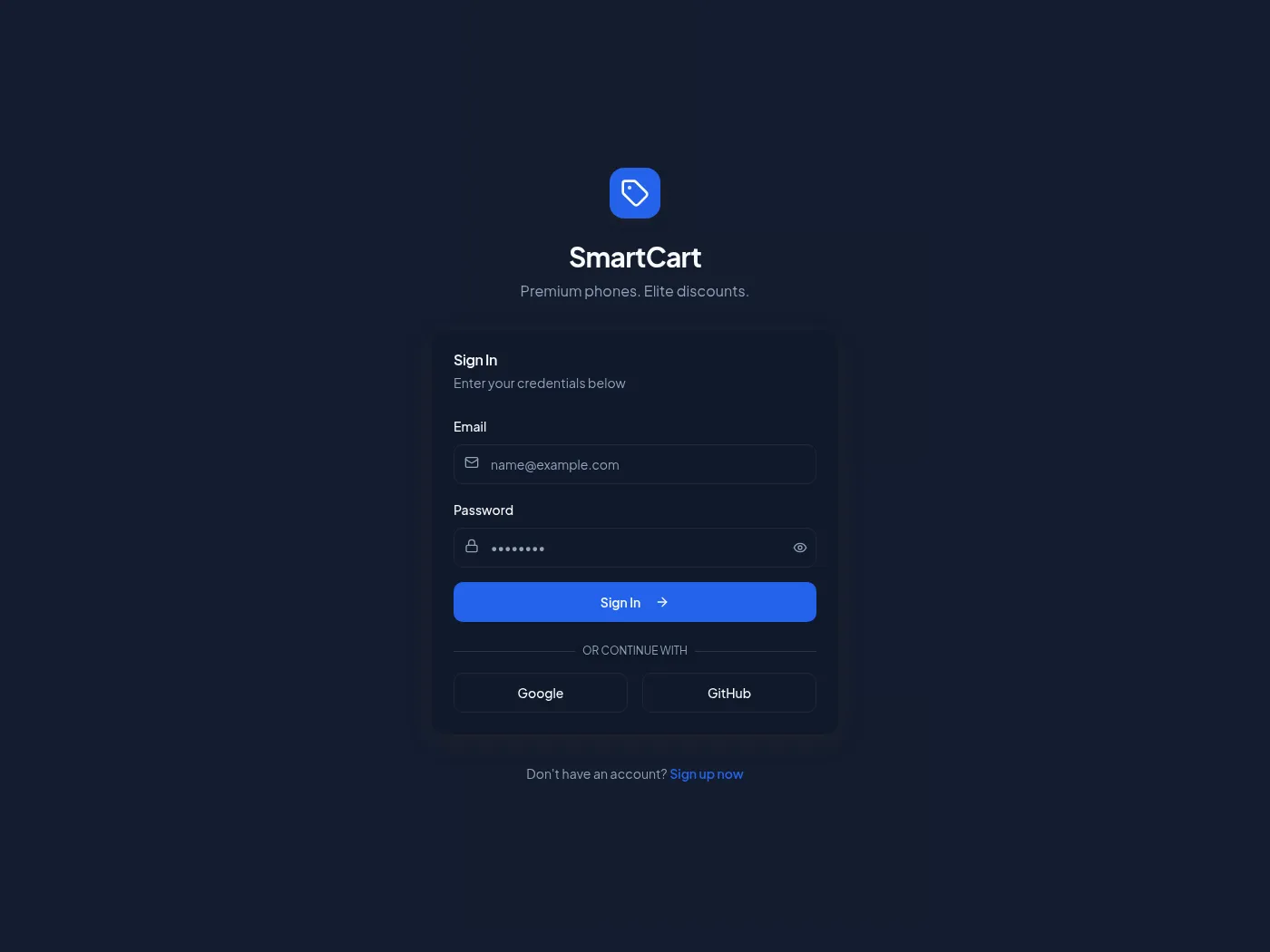 SmartCart E-Commerce